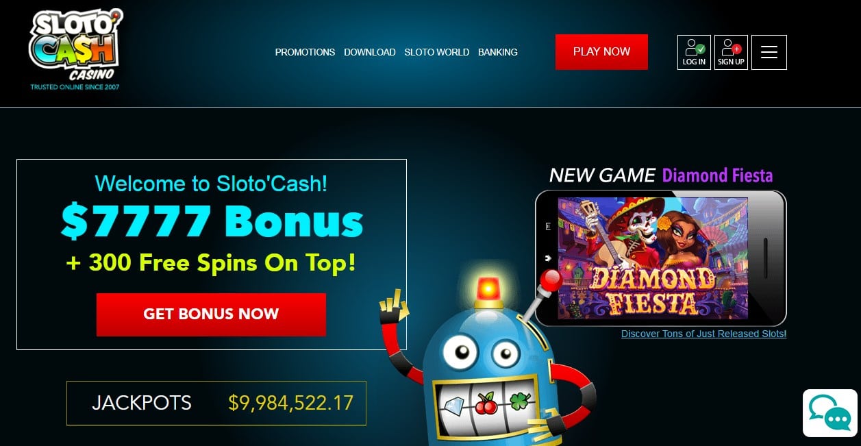 Play Safely in Sloto’Cash Casino | Promos & Bonuses