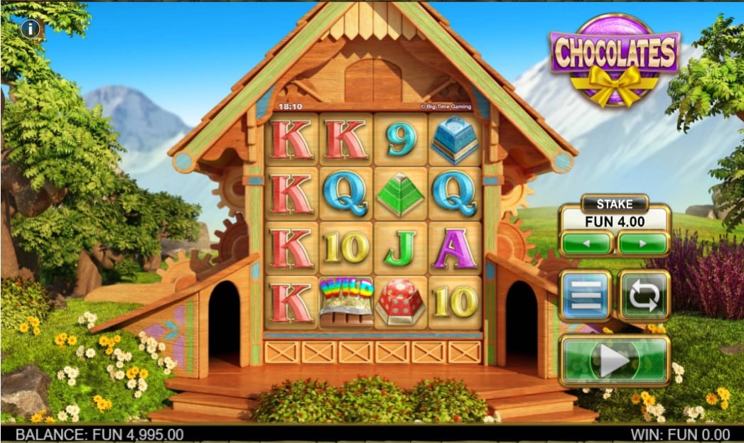 Chocolates (Big Time Gaming) Slot Game Review + Demo (Free Play)