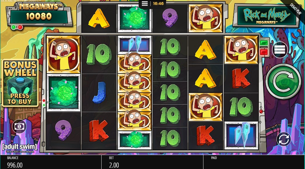 Rick And Morty Megaways Slot | Play Rick And Morty Megaways Demo